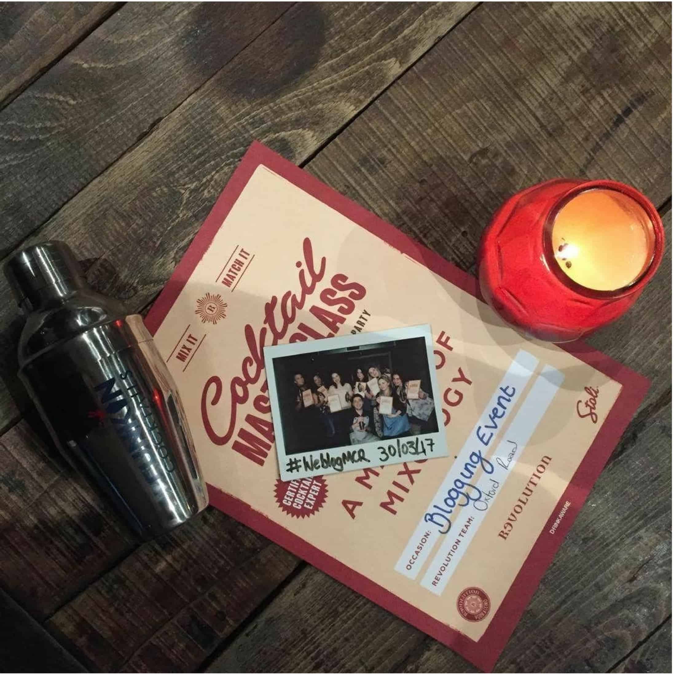 Cocktail Making Masterclass at Revolution Oxford Road - Soph-obsessed